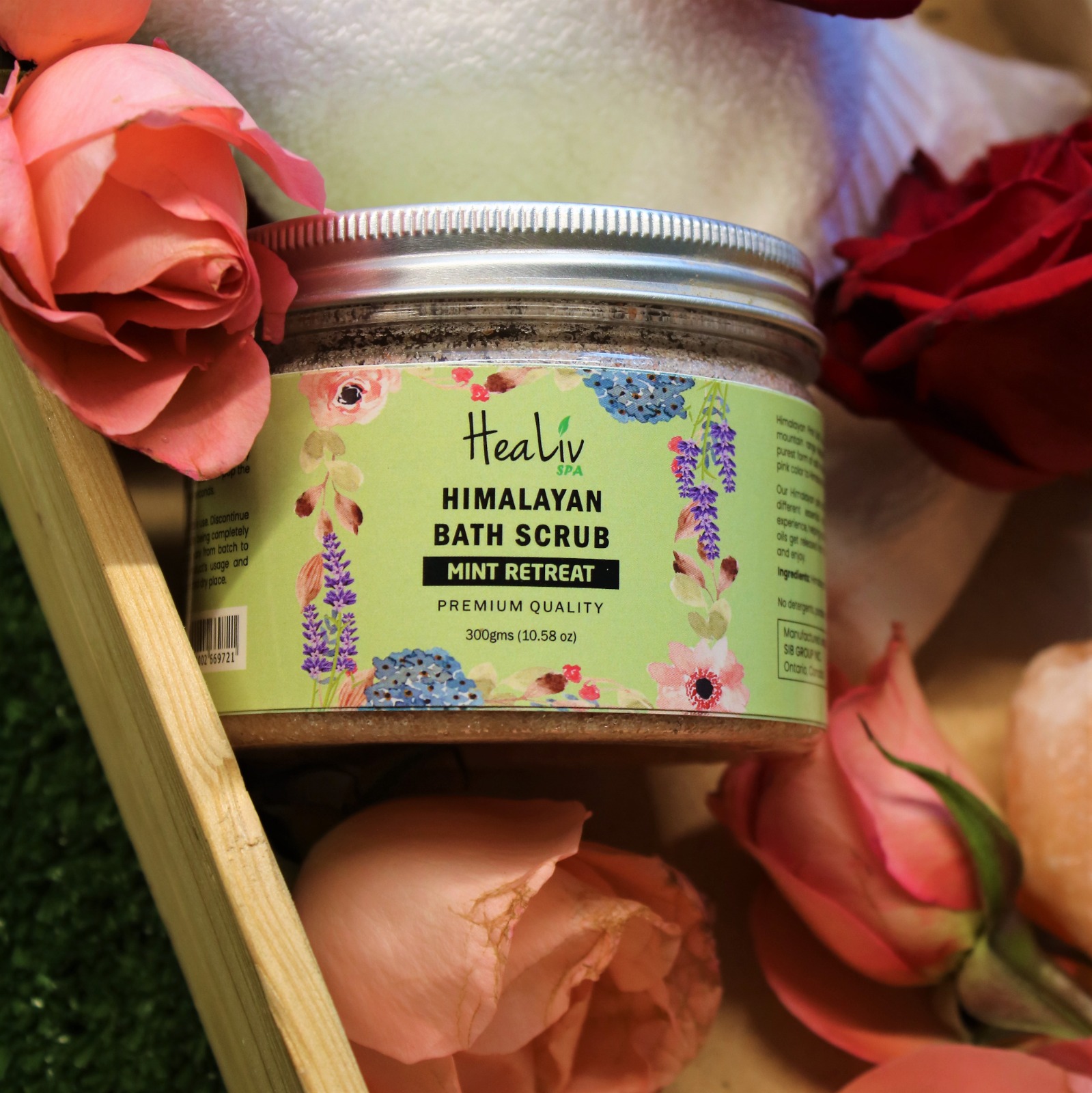 Himalayan Body Scrub – Mint Retreat – Healiv.pk